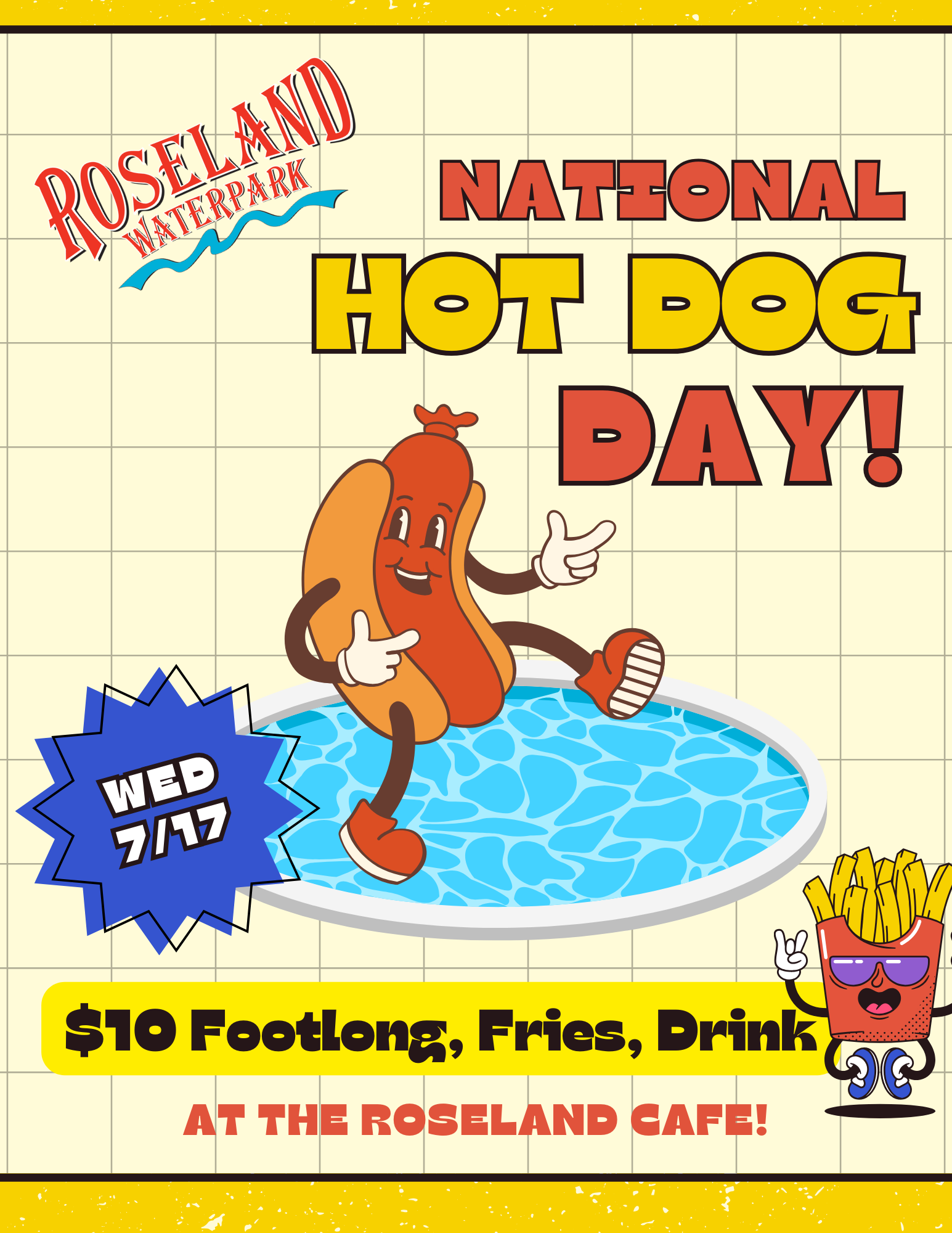 National Hot Dog Day - Roseland Waterpark